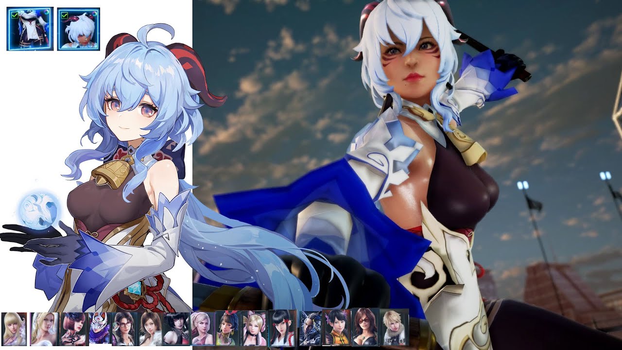 TEKKEN 7 MOD - Genshin Impact : Ganyu - YouTube