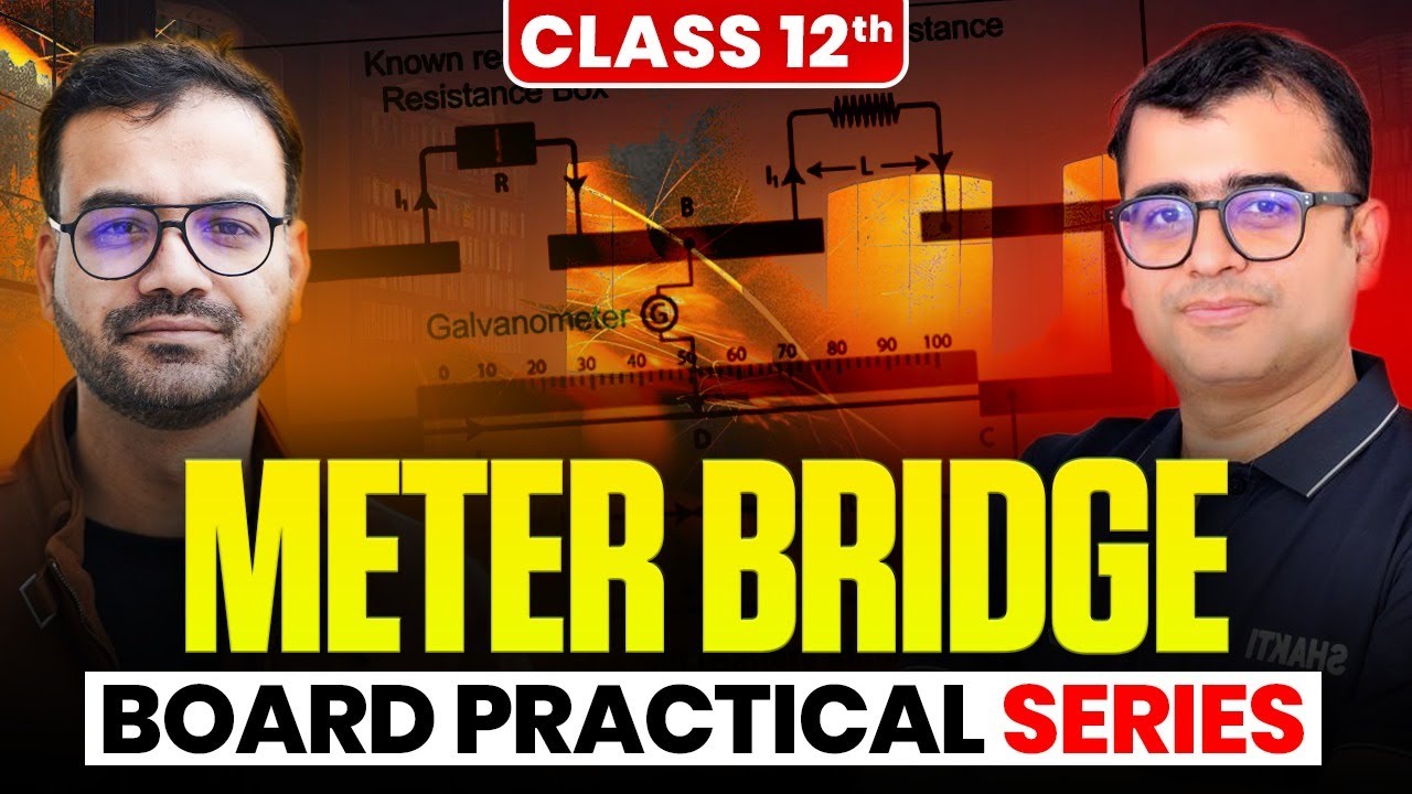 How to Find Unknown Resistance using Meter Bridge | Class 12 Physics ...