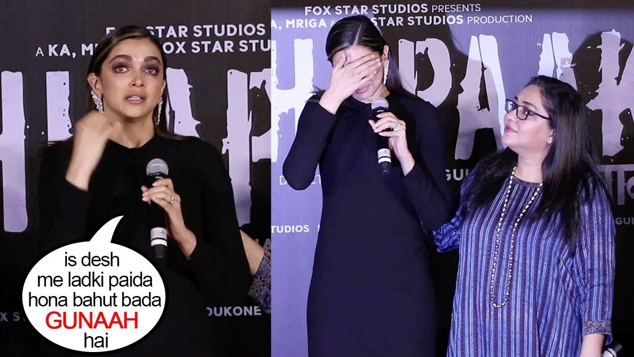 Dipika Padukone's Back-2-Back EM0Tl0NAL-N-T0UCHING Momentz At Chhappak ...