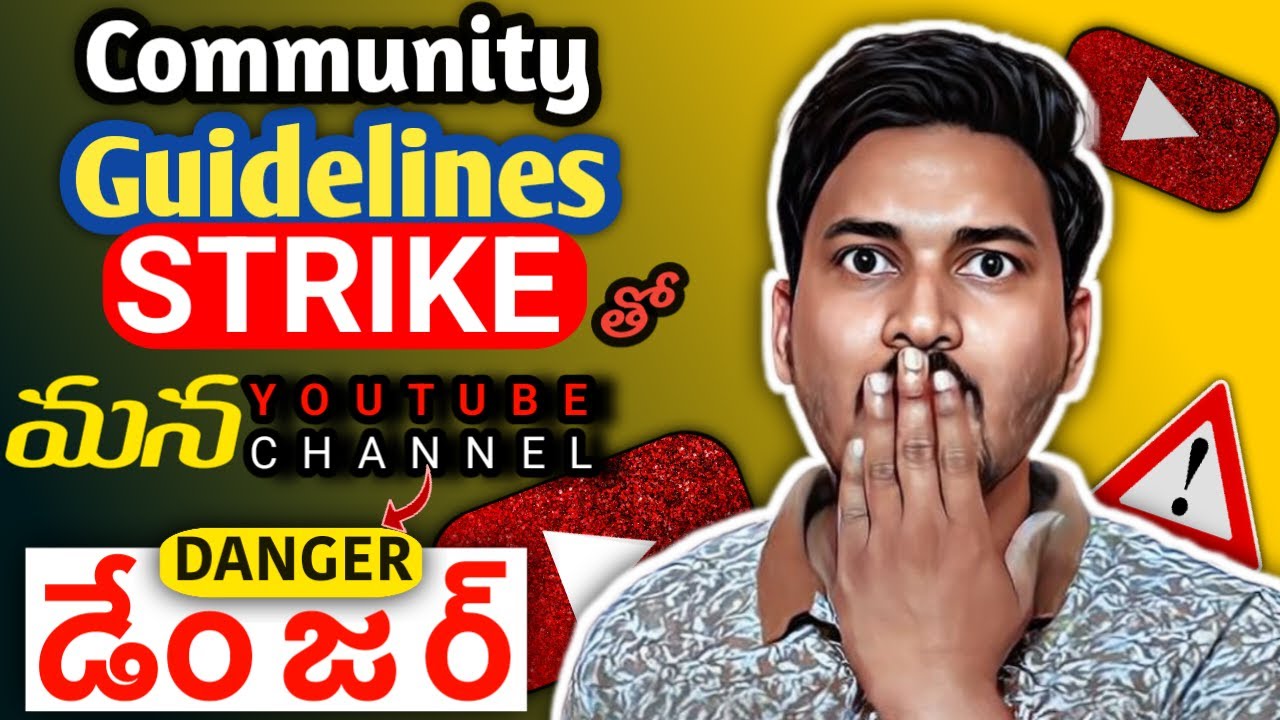 What is community guidelines strike in youtube | Too many strikes ...