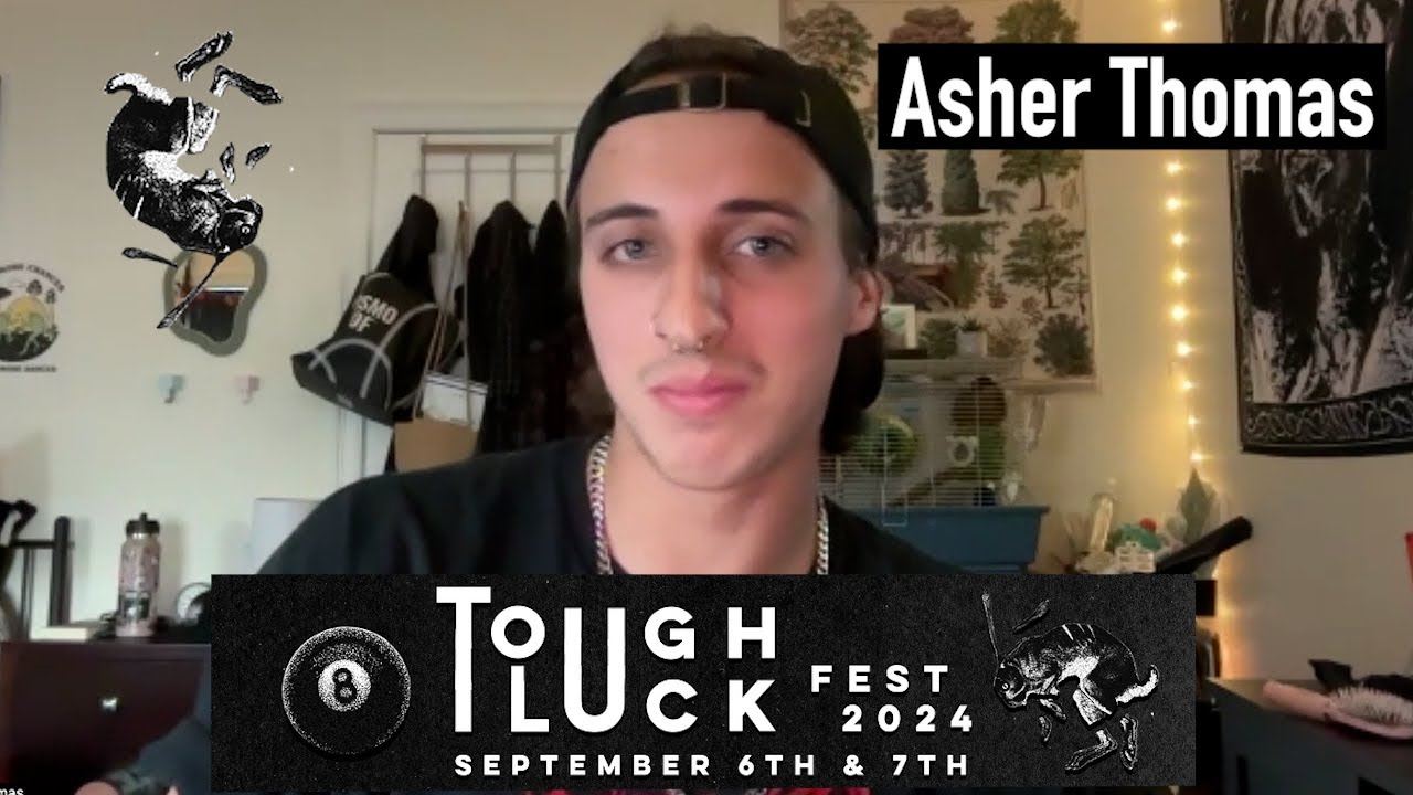 Asher Thomas Interview - Tough Luck Fest, Evil Eye Artists - YouTube