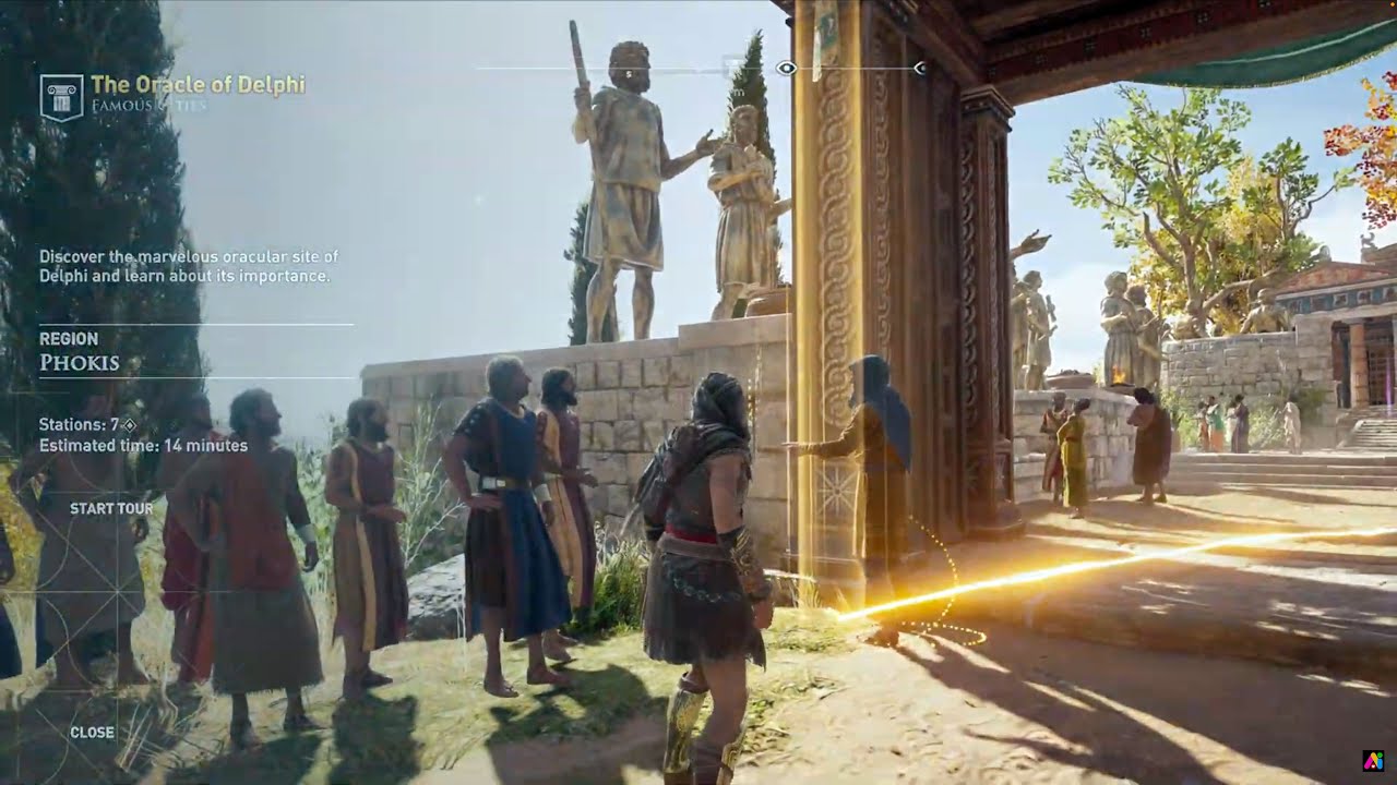 Assassin's Creed Odyssey: The Oracle at Delphi - YouTube