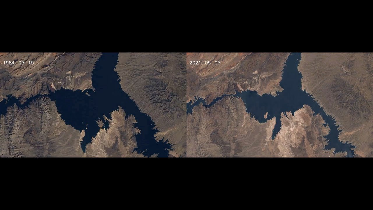 Lake Mead Time Lapse 1984-2021 - YouTube