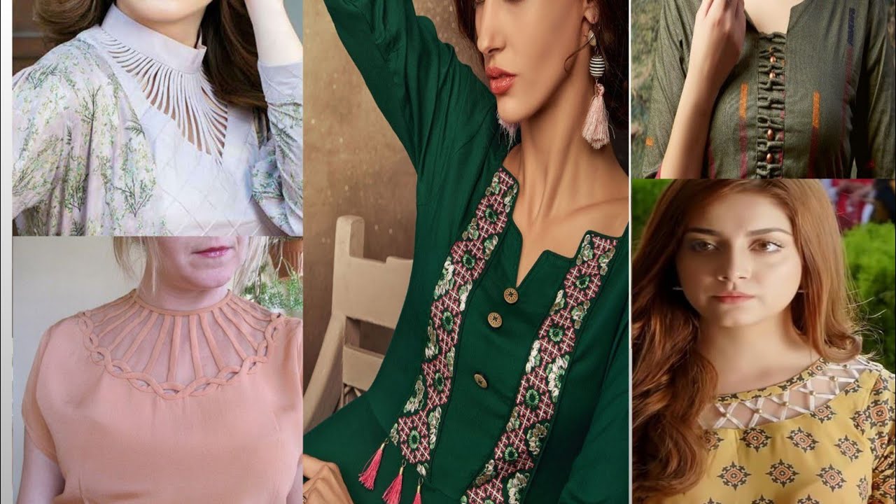 স্টাইলিশ জামার গলার ডিজাইন 🥰stylish jamar golar design🥰jamar golar ...