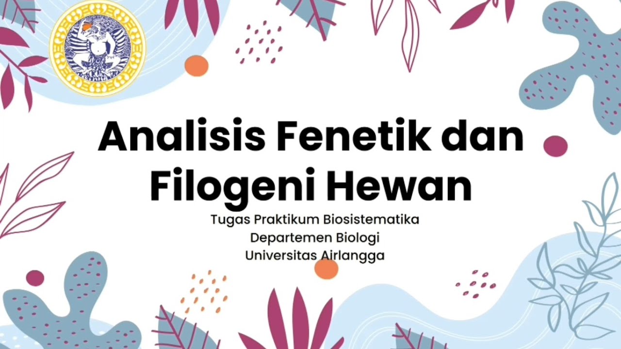 [Biosistematika] Penyusunan Fenogram, Kladogram Metode Wagner, Pohon ...