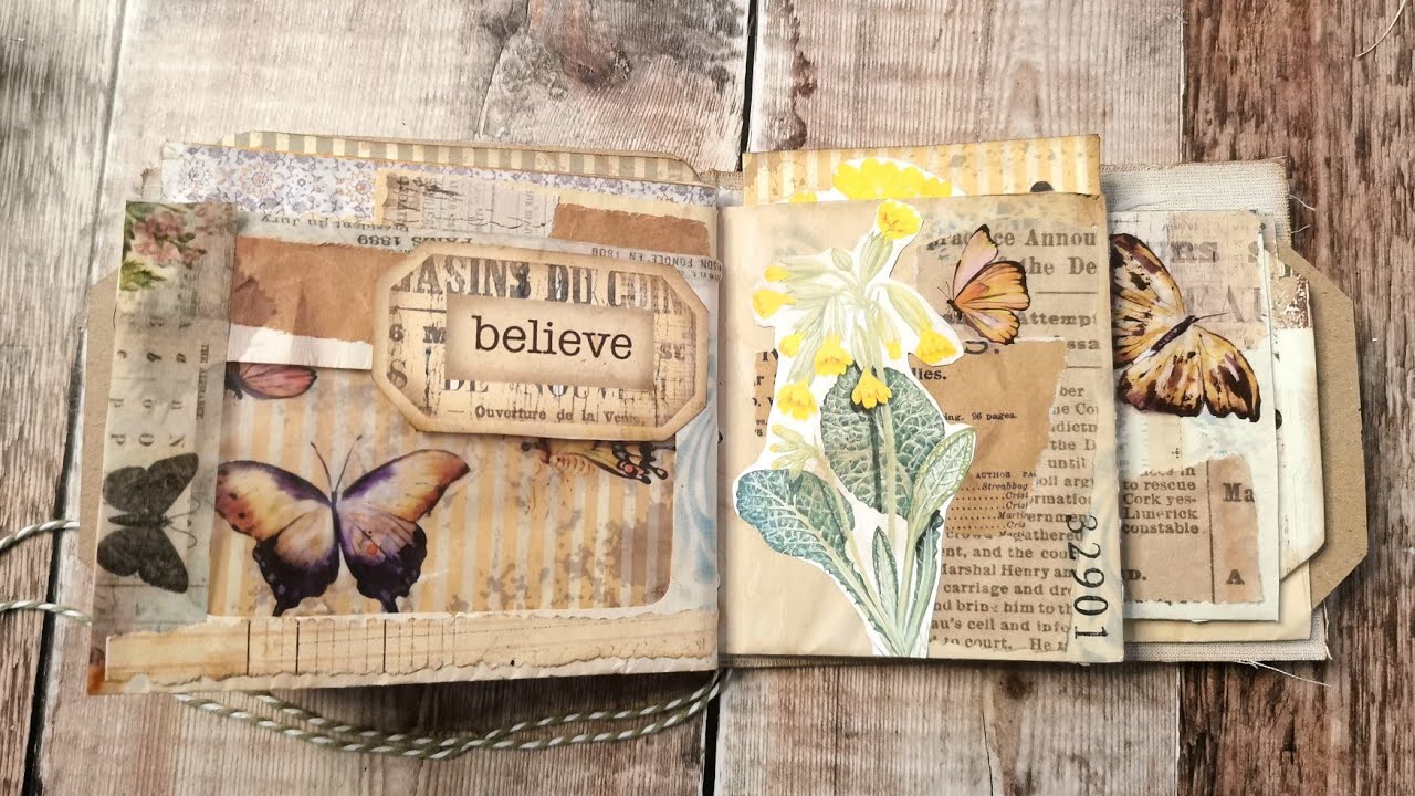 Junk Mail Journal Series ~ Part 11 - Envelope Journal - YouTube
