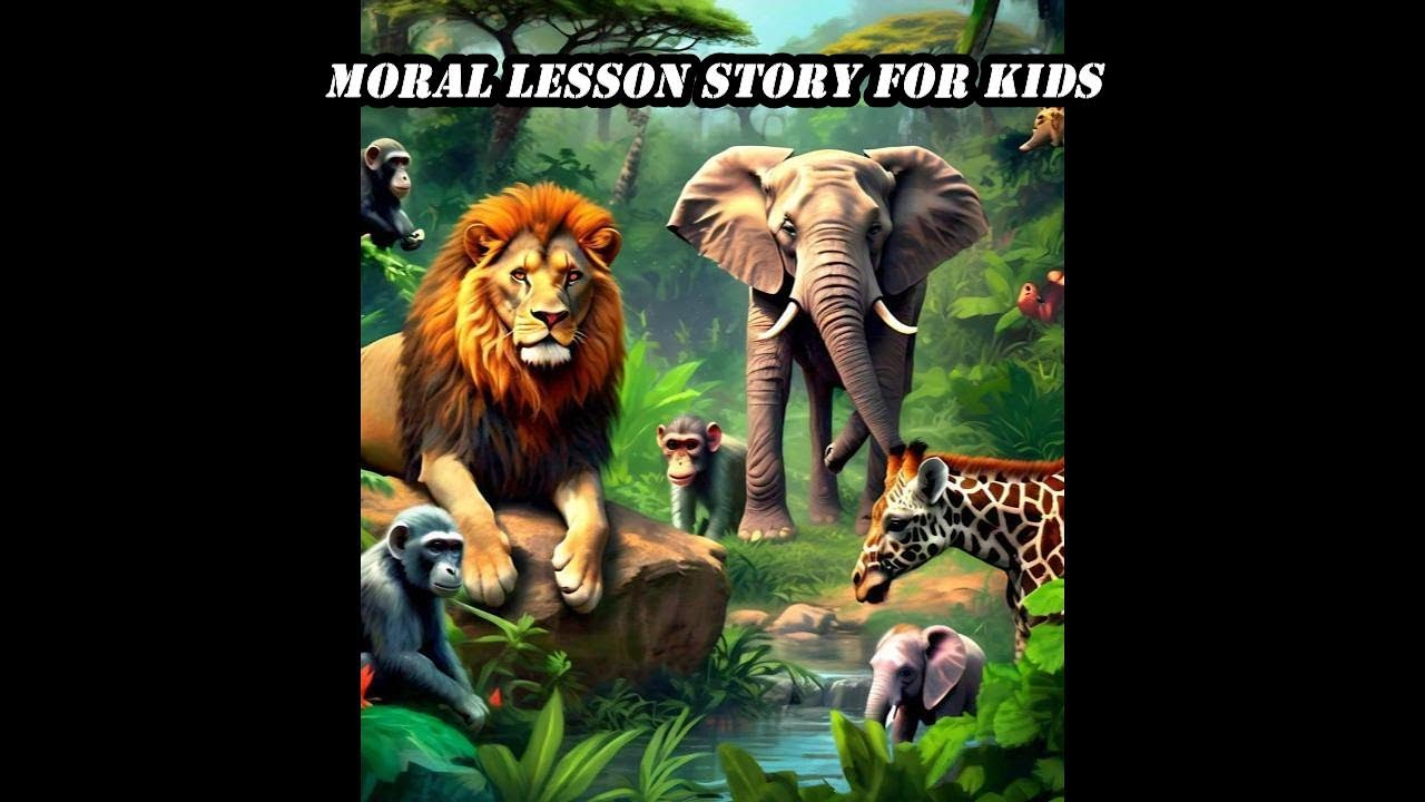 Lion and Fox famous Moral lesson story for kids - YouTube