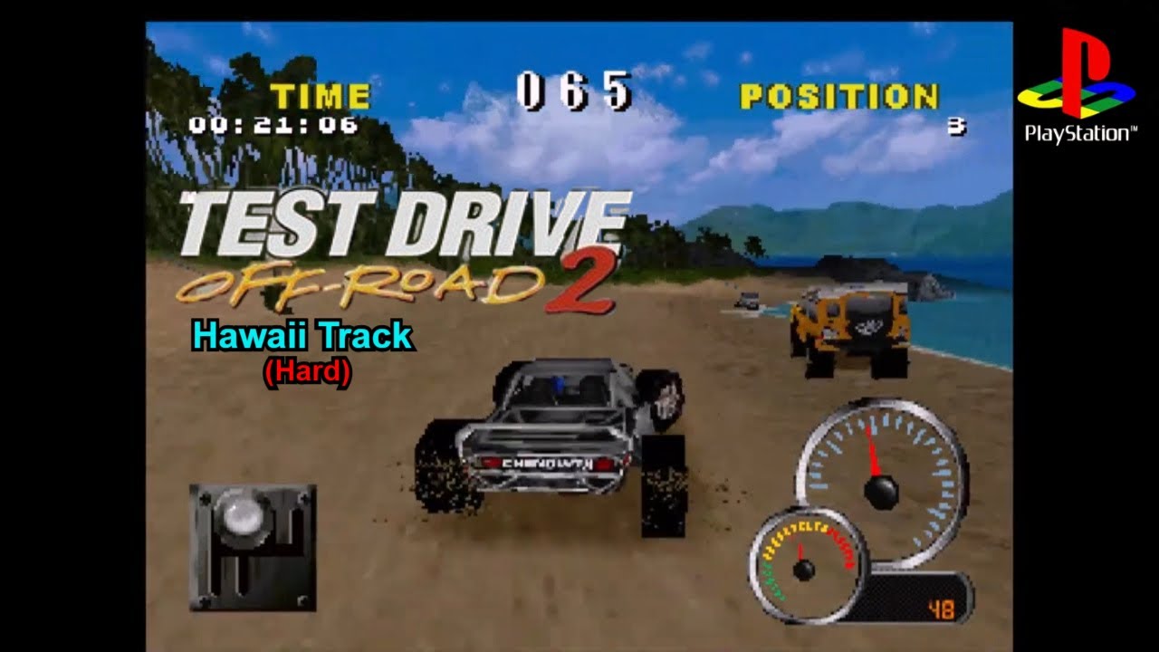 Test Drive Off-Road 2 PS1 – Extreme Off-Road Racing Action! Hard Mode ...