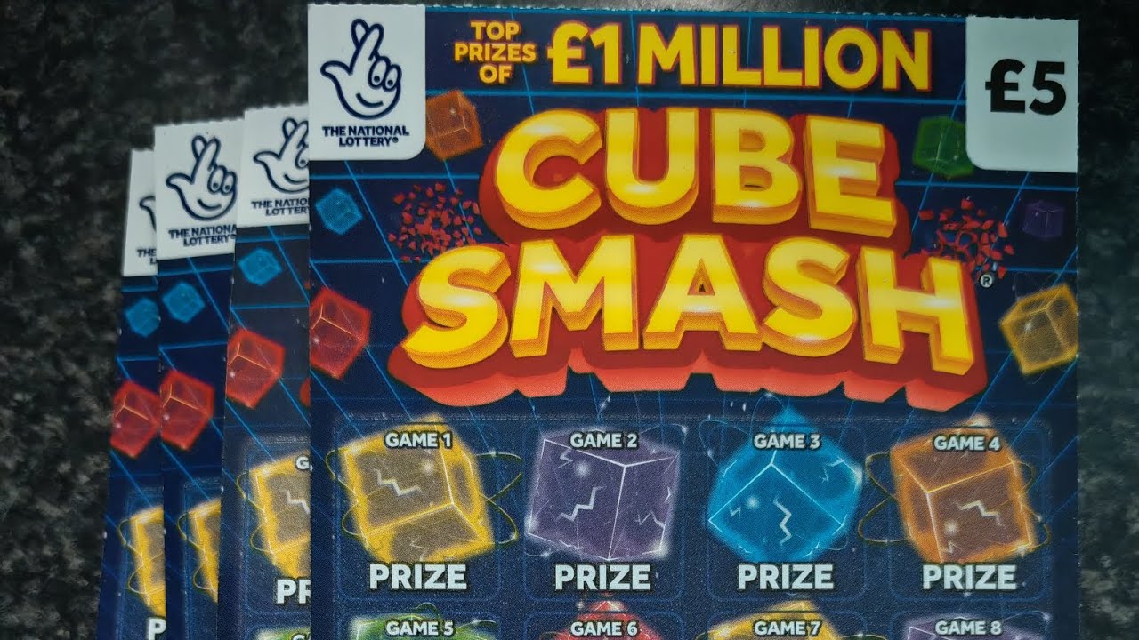 cube smash scratch cards £20 in play - YouTube