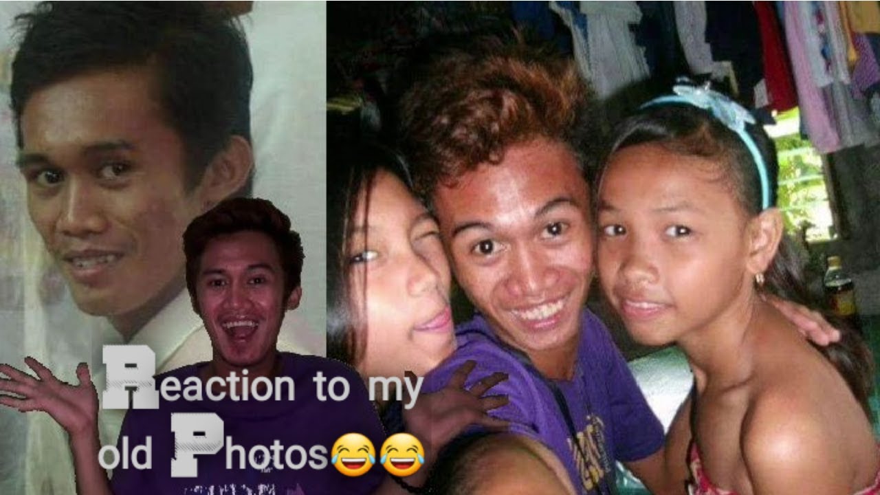 Reaction to my old photos (Ang pangit ko grabe.) - YouTube