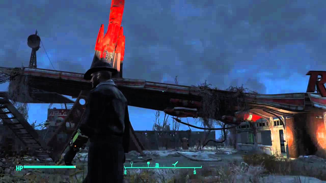Fallout 4: Alien Crash Event - YouTube