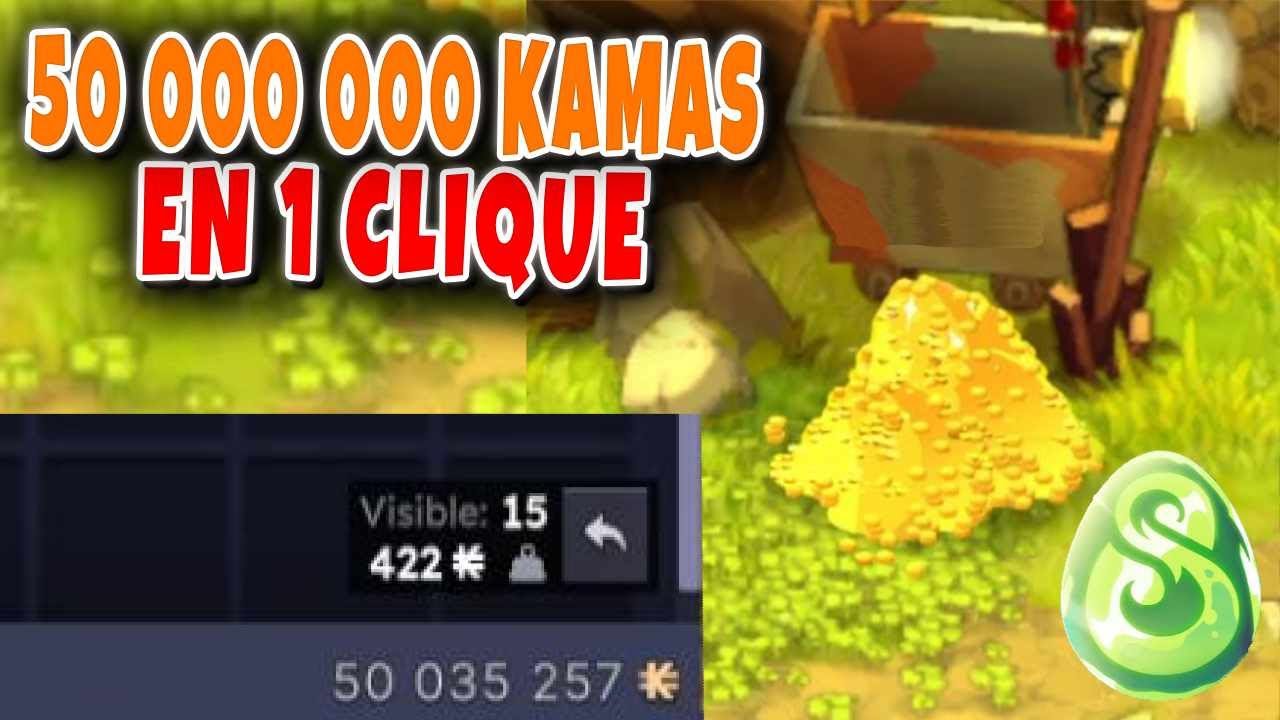 Comment Avoir 50 000 000 Kamas sur Beta Dofus Unity - YouTube