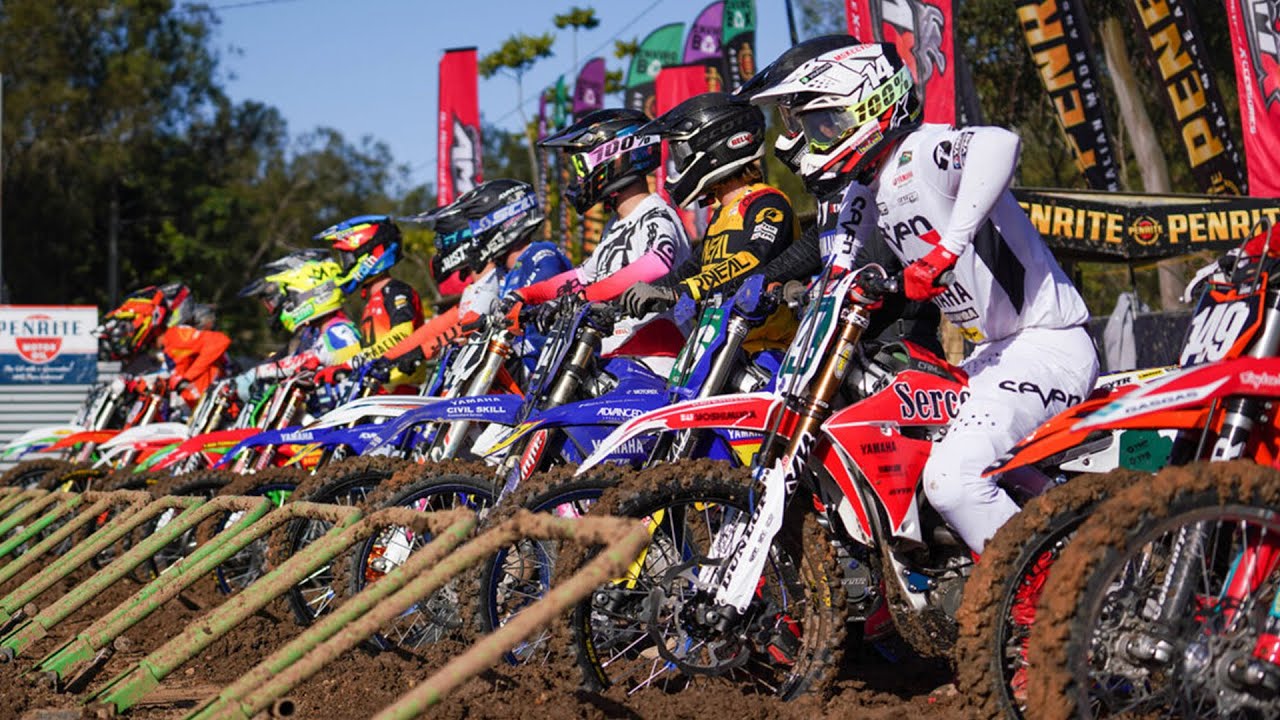 Motocross Starting Gate Wallpaper