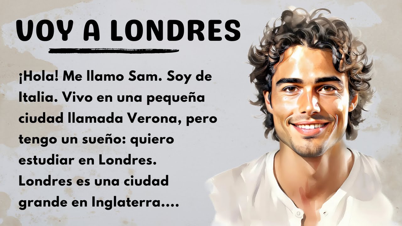 Learn SPANISH with this SIMPLE STORY | Level 1 ⭐ - YouTube