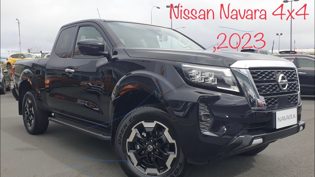 NISSAN NAVARA PRO -4X AT 4x4 2022 Black Color | interior and exterior ...