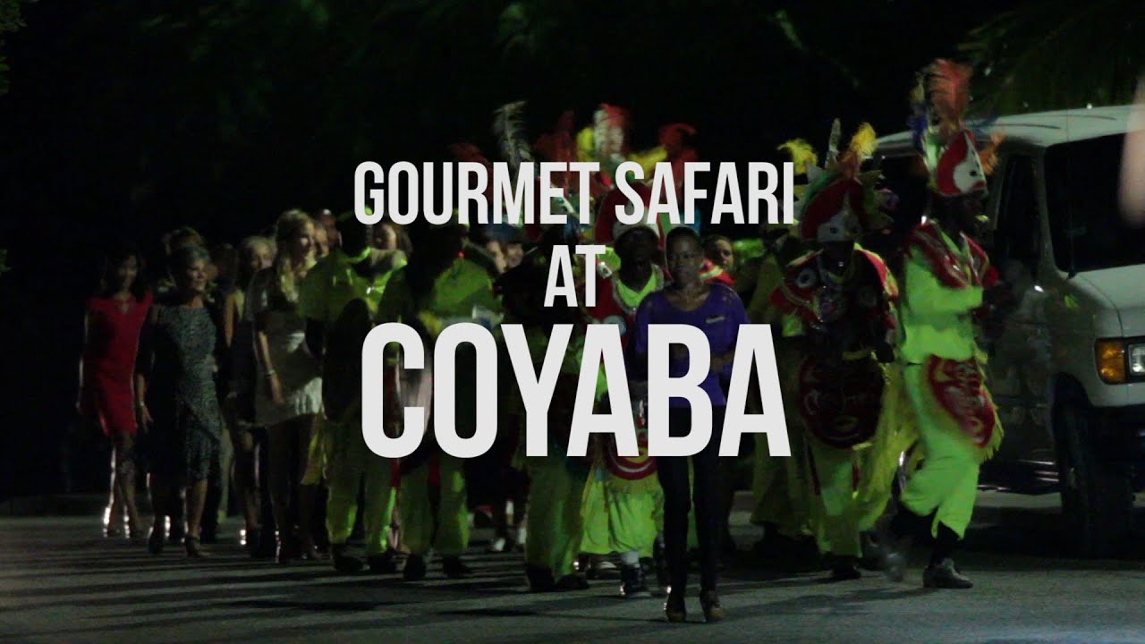 Gourmet Safari at Coyaba - Turks and Caicos - YouTube