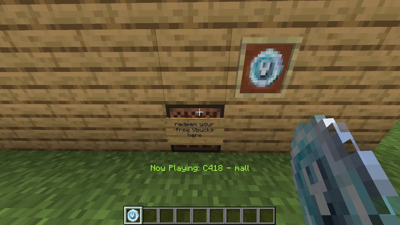 Free Vbucks in MineCraft???? - YouTube