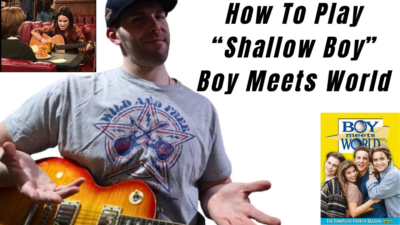 How To Play "Shallow Boy" By Boy Meets World [Guitar Lesson] - YouTube