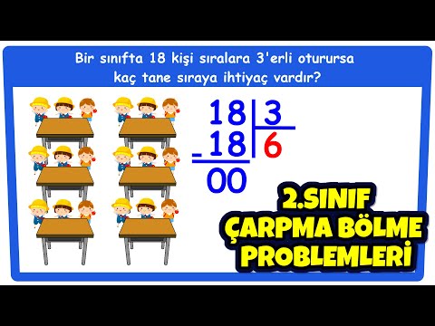 2.Sınıf Çarpma Bölme Problemleri