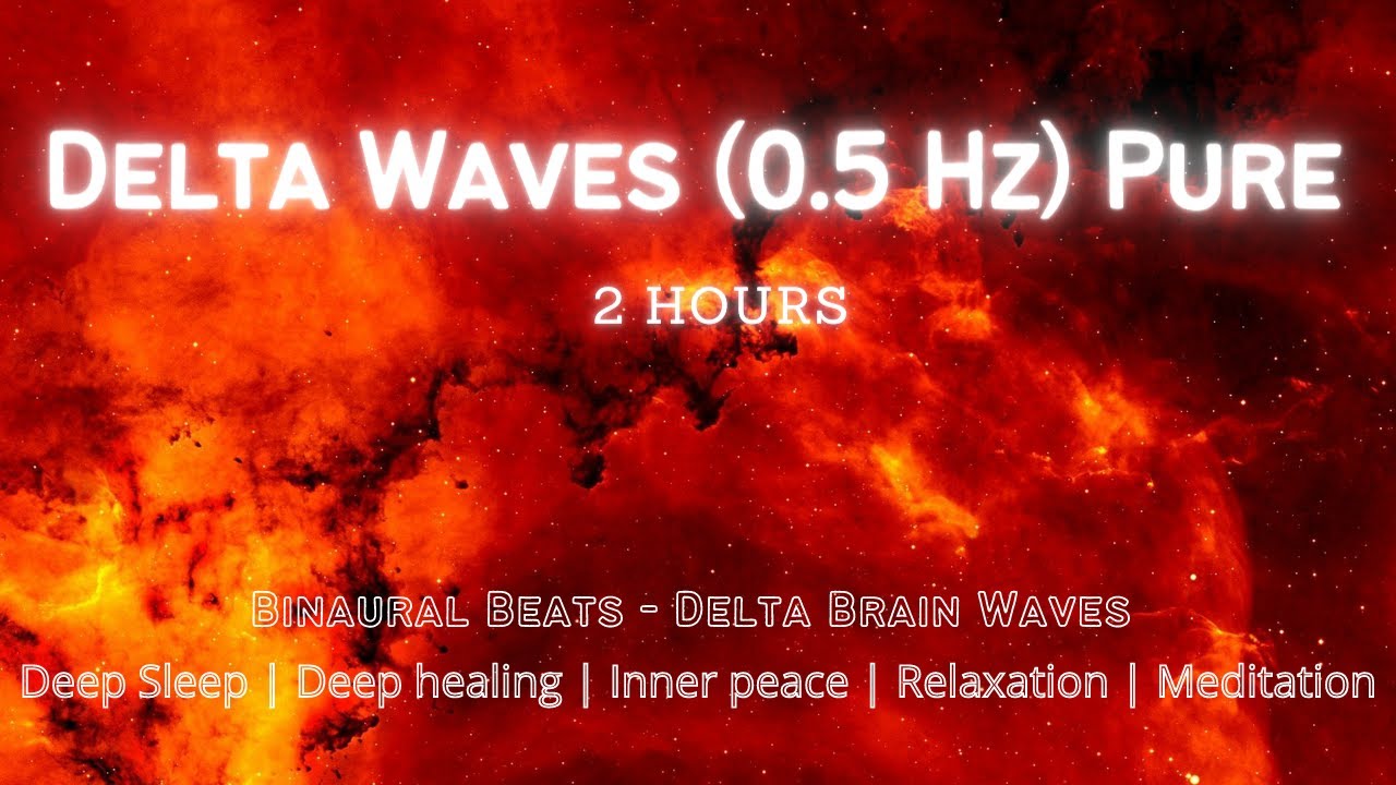2 hour delta waves 0.5hz frequency binaural beats deep sleep brain ...