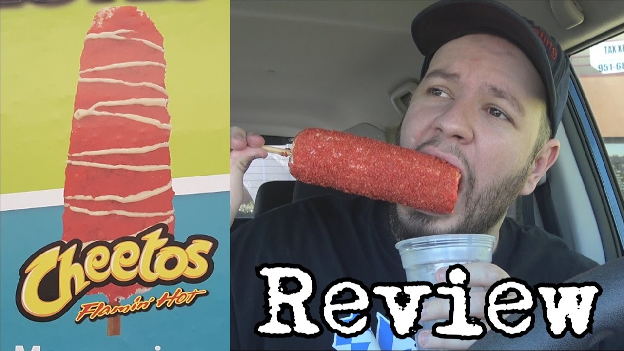 Cheetos Flamin' Hot Elotes Review (Swirl Fiesta) - CarBS - YouTube
