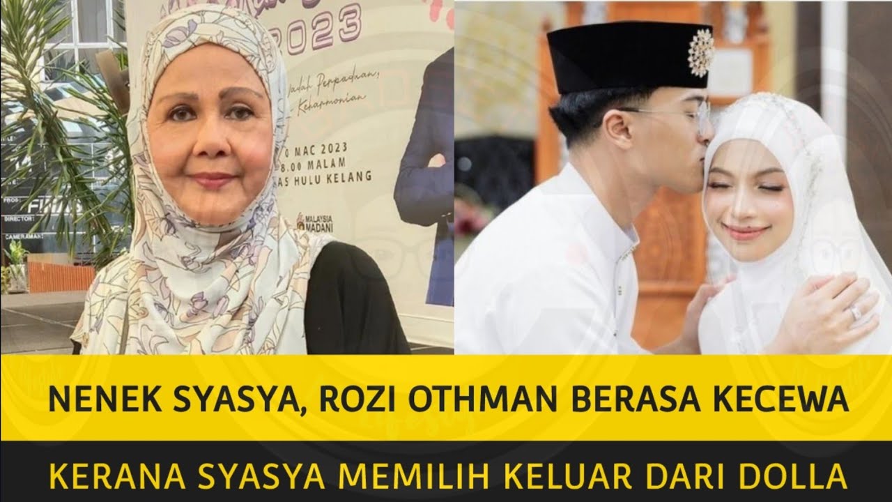 NENEK SYASYA, ROZIE OTHMAN BERASA KECEWA DENGAN KEPUTUSAN SYASYA KELUAR ...