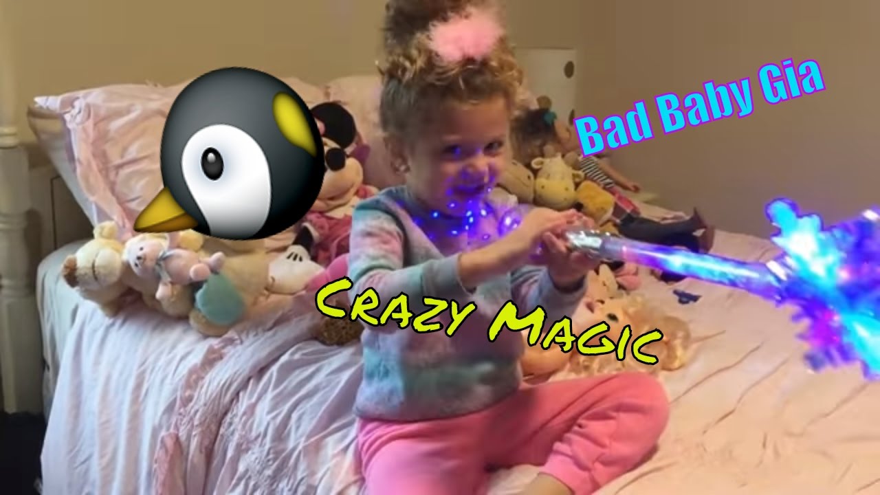 Baby Gia Crazy Magic! Gavin becomes a PENGUIN all Because of Fidget ...