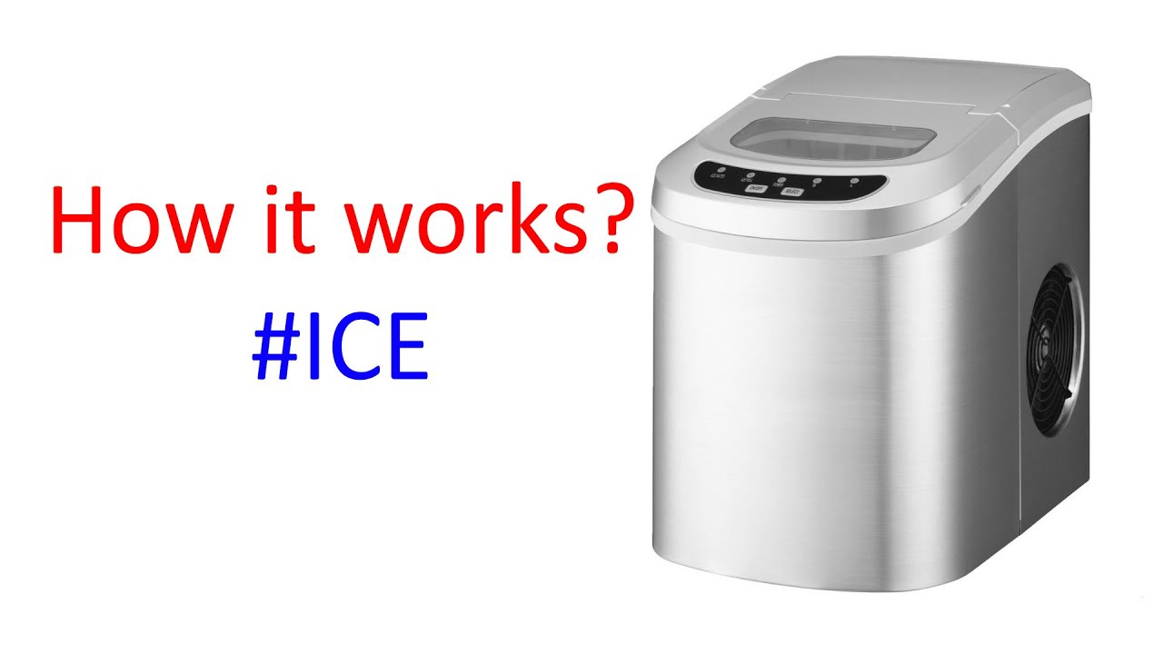 Ice Maker - Ice Making Process Menuett Jula - YouTube