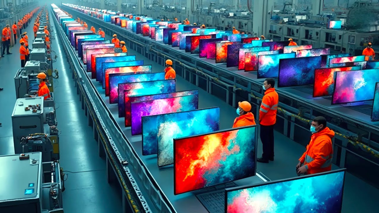 THIS is HOW THOUSANDS of LED SMART TVs are MANUFACTURED DAILY📺 - YouTube