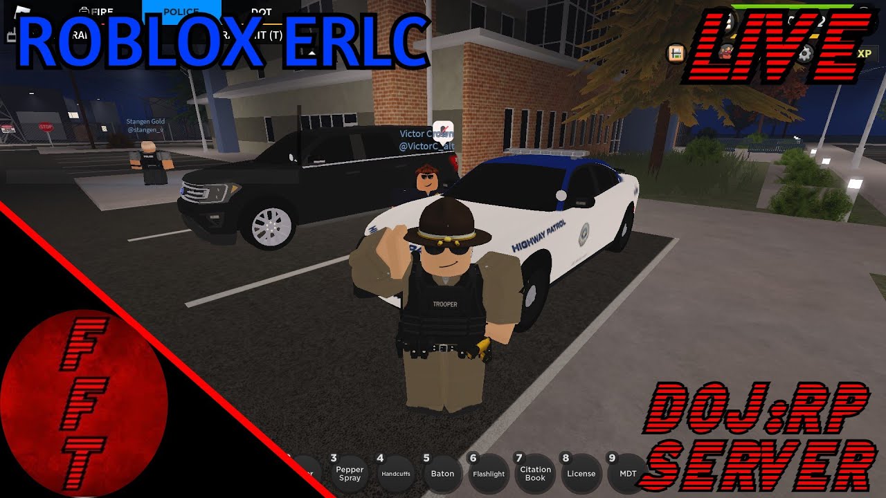 ROBLOX ERLC DOJ:RP - YouTube