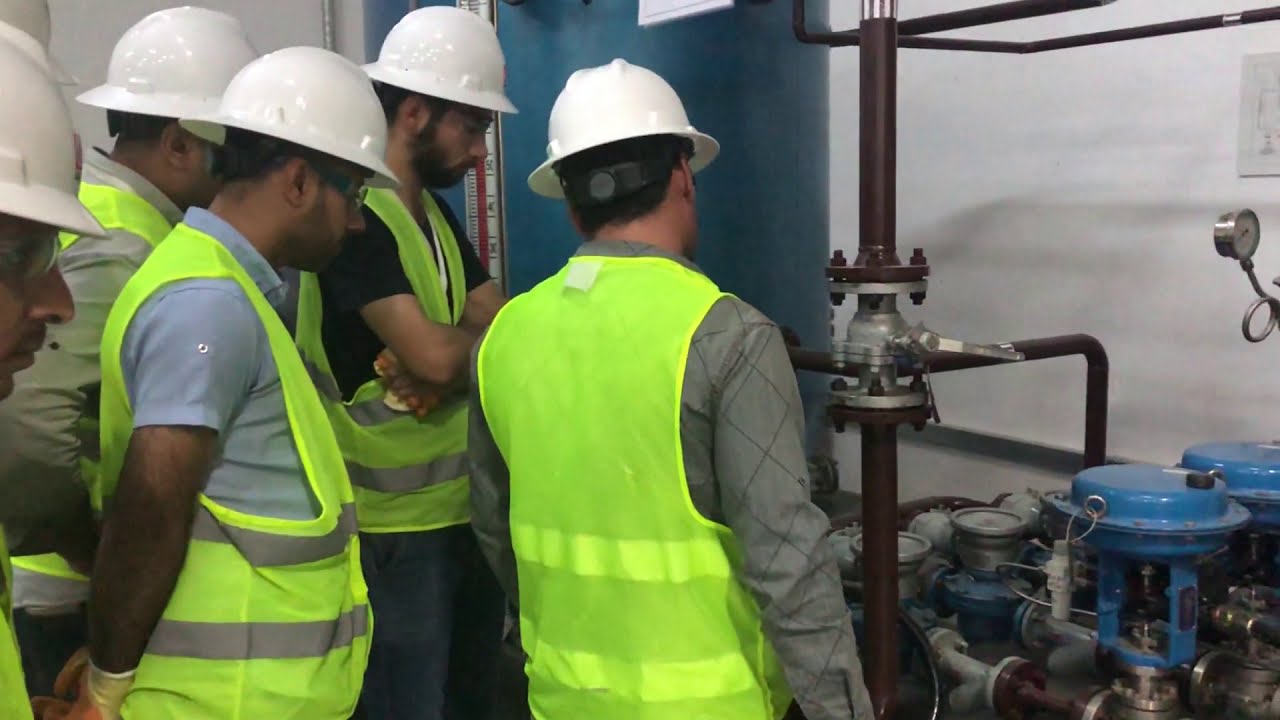 Al Delma oil gathering and pumping station training - YouTube