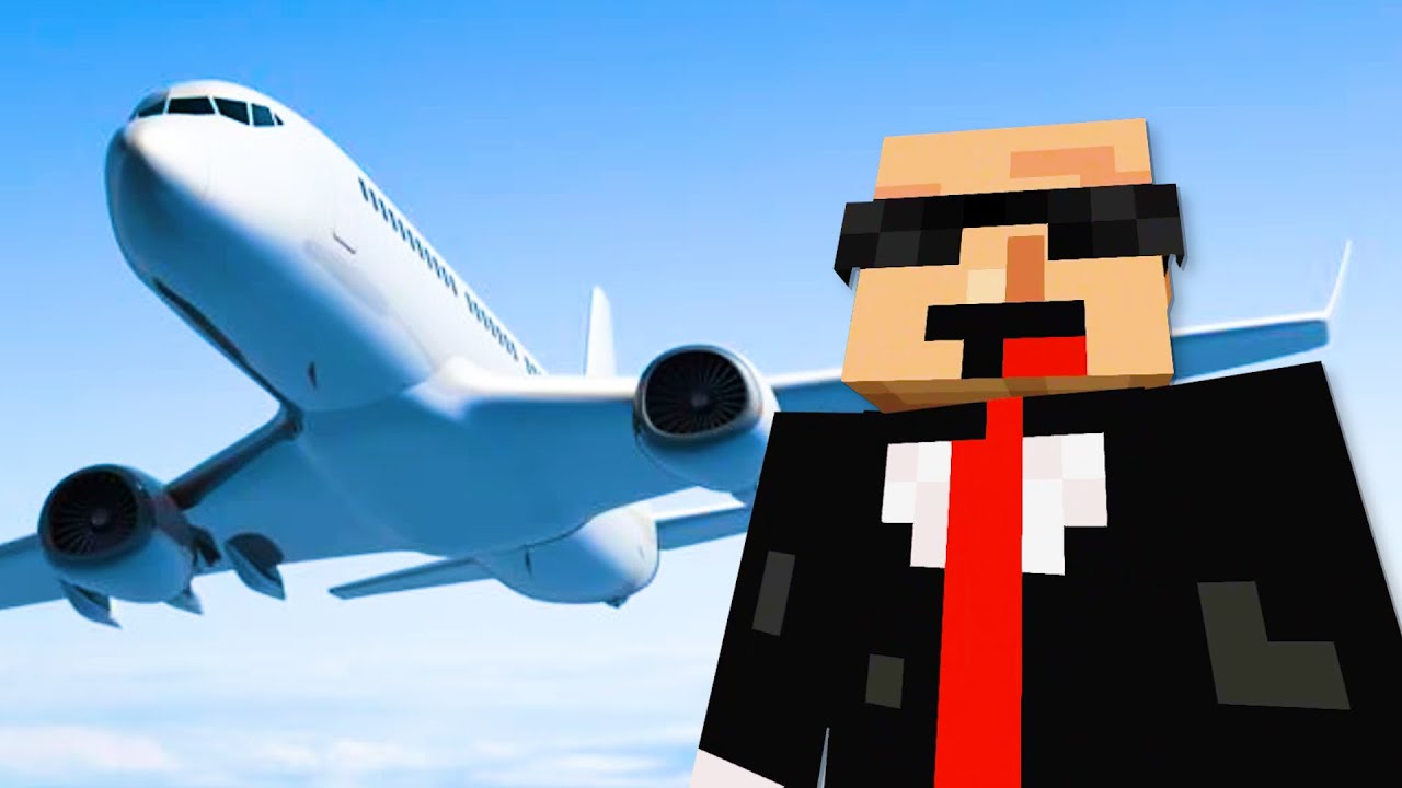 Minecraft's Funniest Plane - YouTube