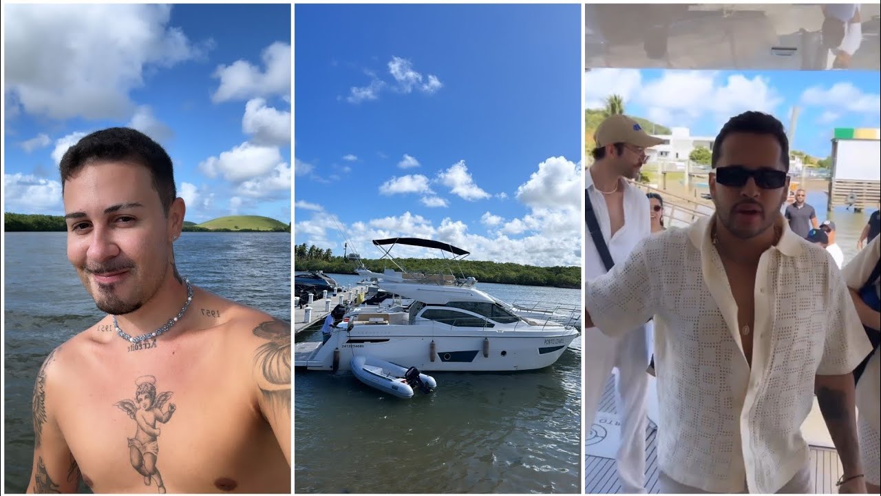 🔴 CARLINHOS MAIA FAZ PASSEIO DE BARCO NO RIO SÃO FRANCISCO - YouTube