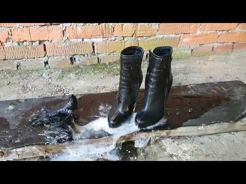 Girl in High heels boots stuck in rodent glue, high heels stuck hard, girl stick in glue (vol. 2)