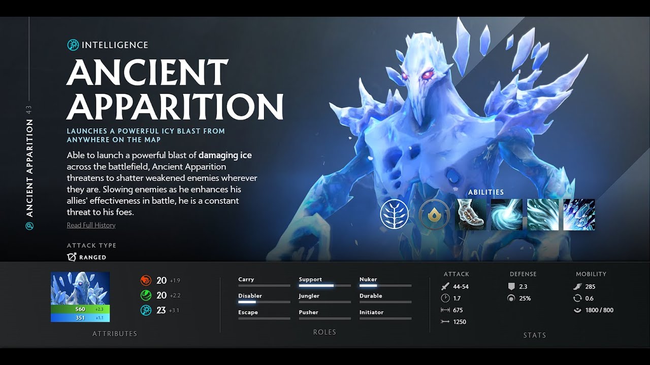 ANCIENT APPARITION | Gameplay | Dota 2 - YouTube