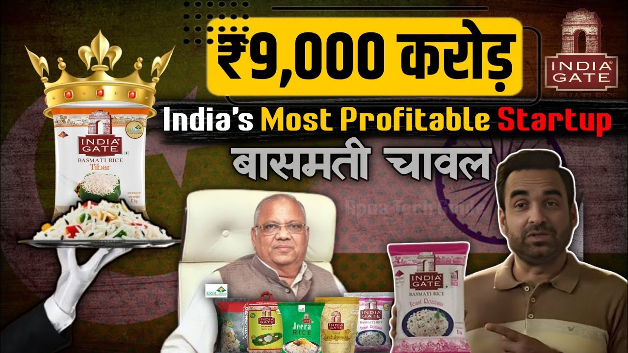 "KRBL India Gate Basmati Rice:Case Study in hindi | Market Strategy ...