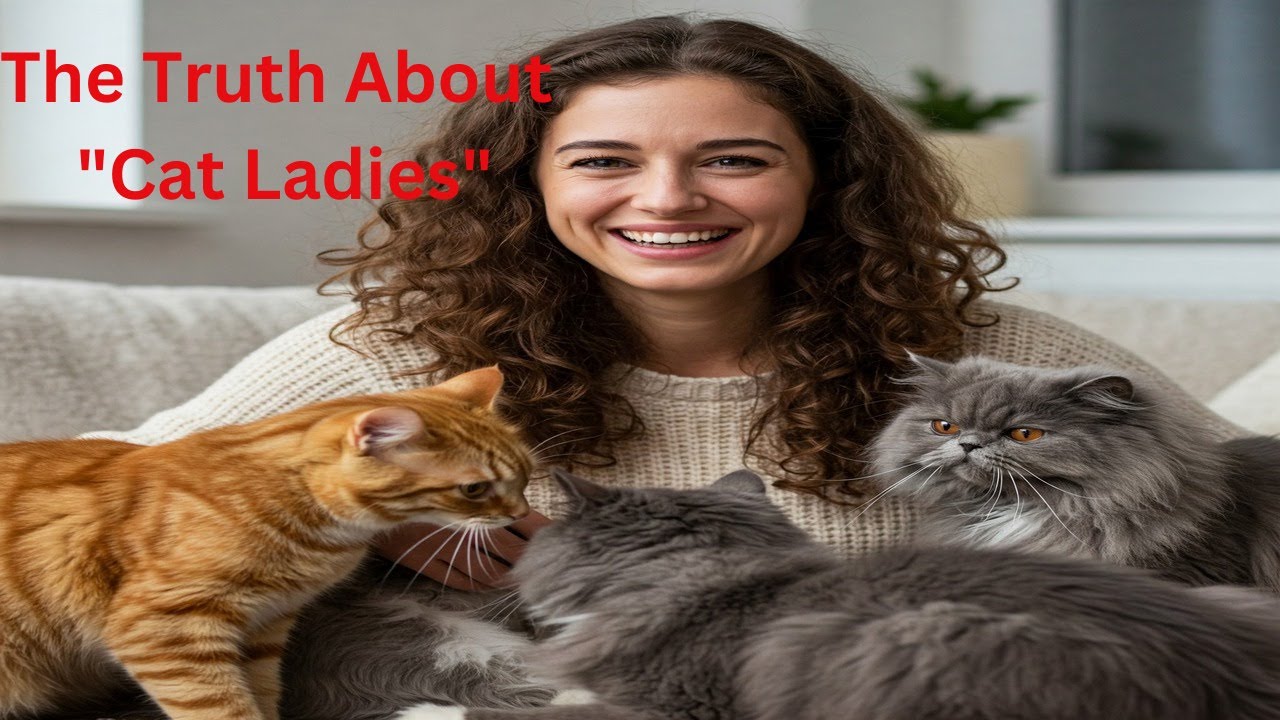 The Truth About "Cat Ladies": Beyond the Stereotype - YouTube