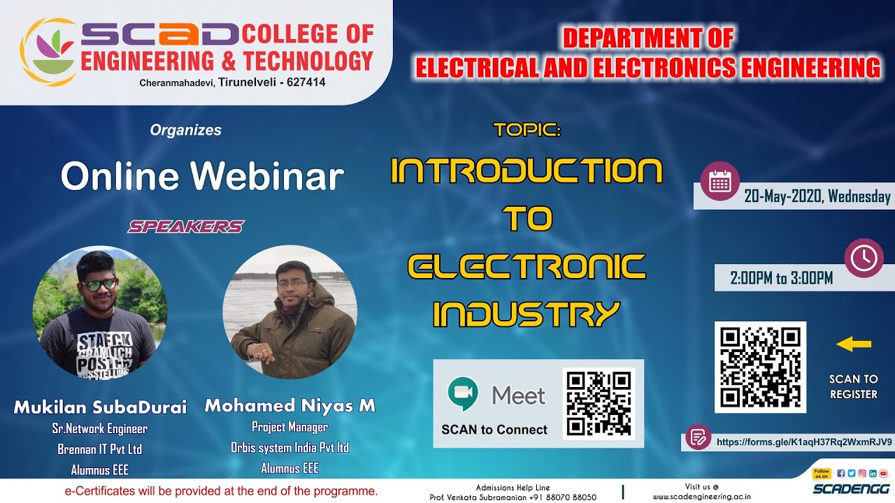 Online Webinar - Introduction to Electronic Industry - YouTube