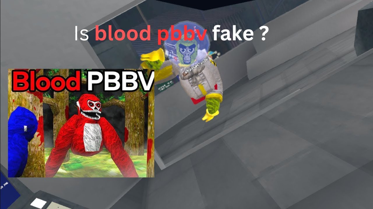 Is gorilla tag most SCARY CODE fake? BLOOD PBBV PEOPLE JOINED! - YouTube