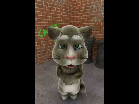 Talking Tom cat drinks milk - YouTube
