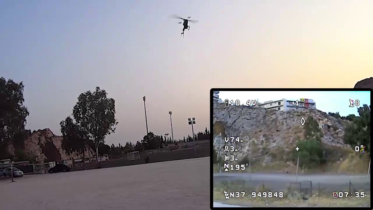 NAZA H and OSD N1 Test Flight - YouTube
