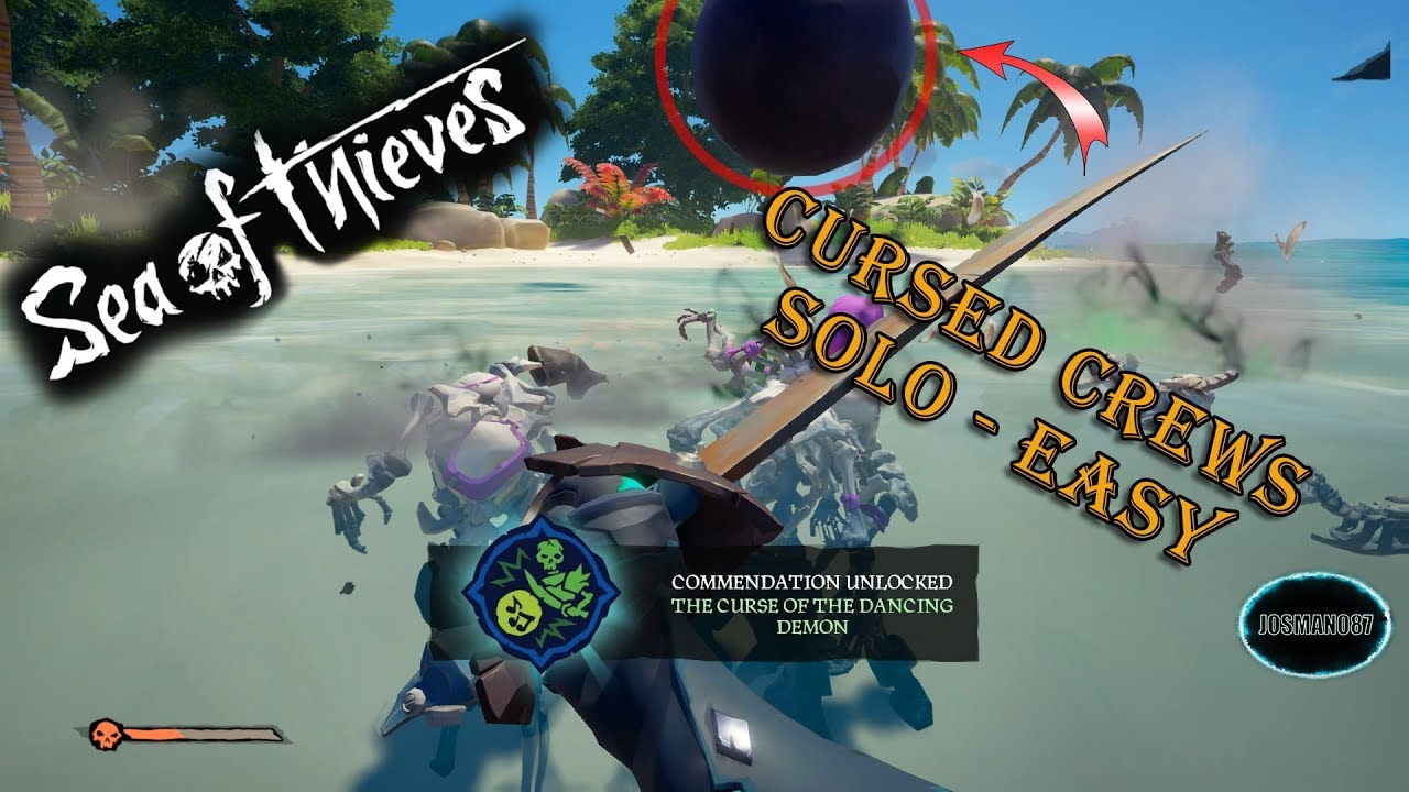 SoT - How to Solo Cursed Crews Easy - YouTube