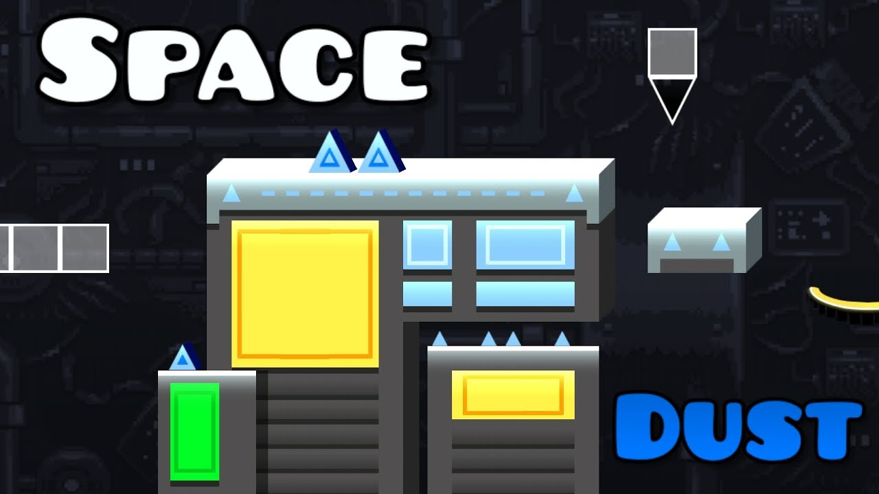 Space Dust Layout Preview (my first level) | GD - YouTube