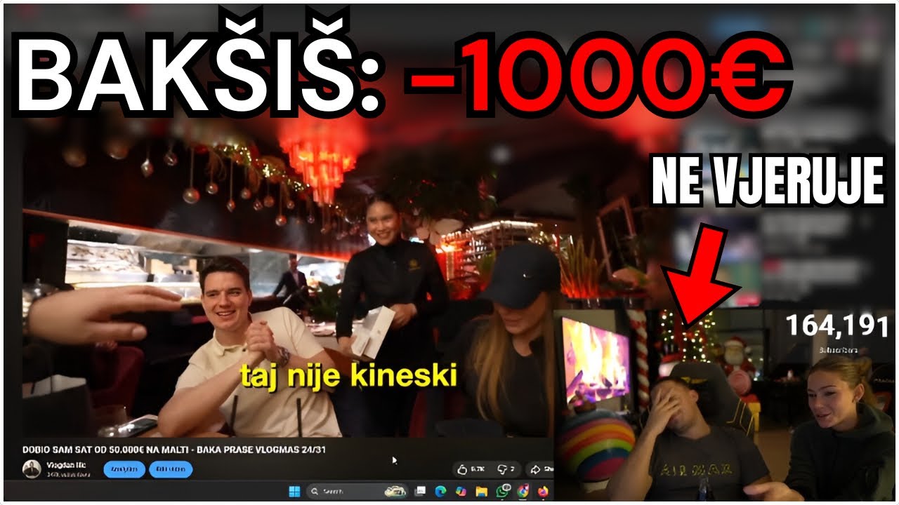 Milena je dala 1000€ - Baka ne vjeruje?! - YouTube