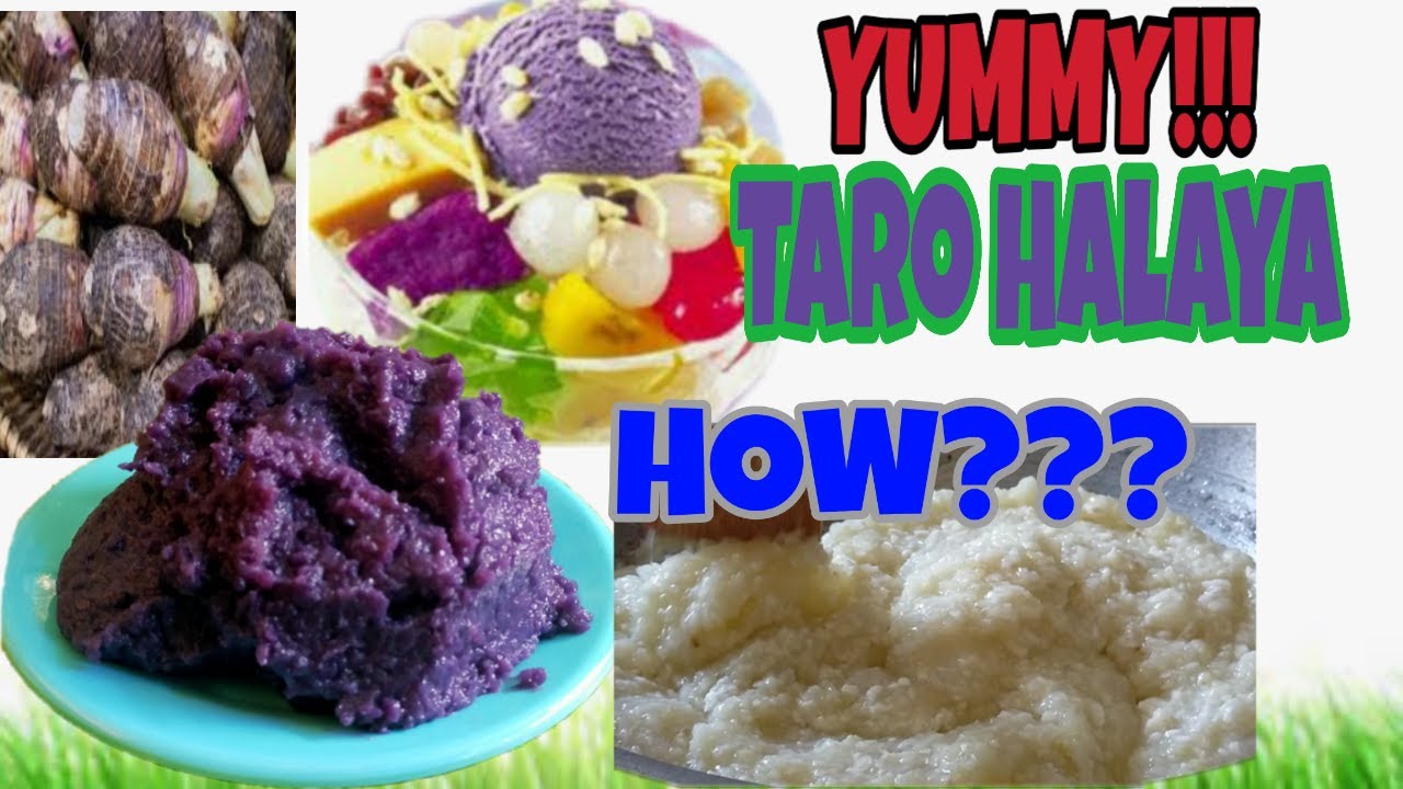 How to make Taro Halaya//Cooking vlog #13 - YouTube