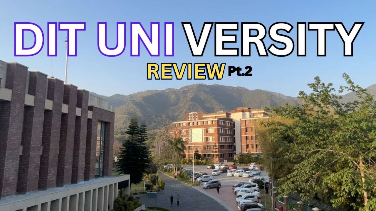 PART 2, DIT University Dehradun, College review | 50 lac package? 🔥 ...