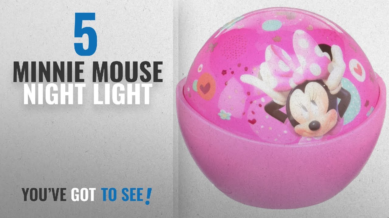 Top 10 Minnie Mouse Night Light [2018]: In My Room Disney Minnie Mouse ...