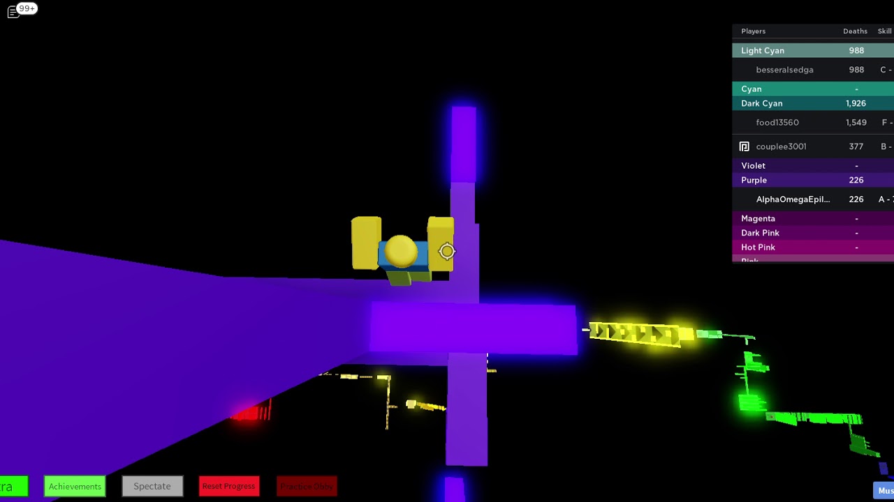 THE RAINBOW OBBY: Purple Stage - YouTube