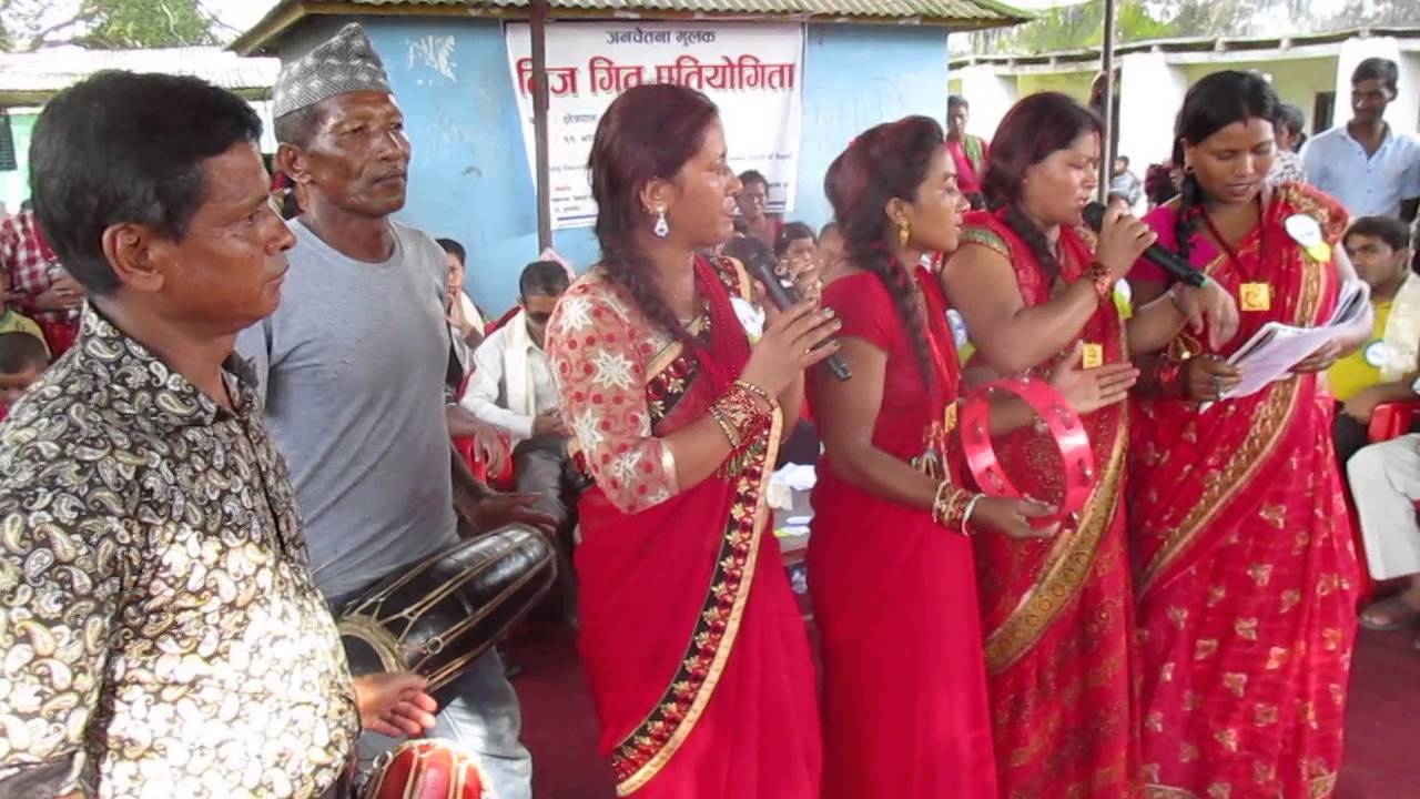 Teej Program Chaughada, Nuwakot - YouTube