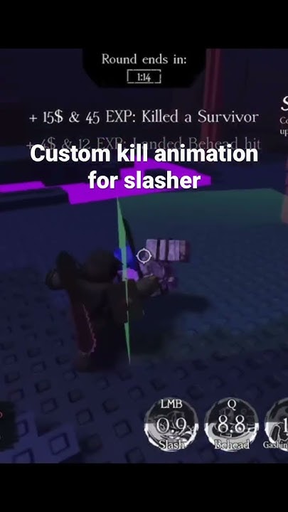 #forsaken #slasher #jason kill animation - YouTube